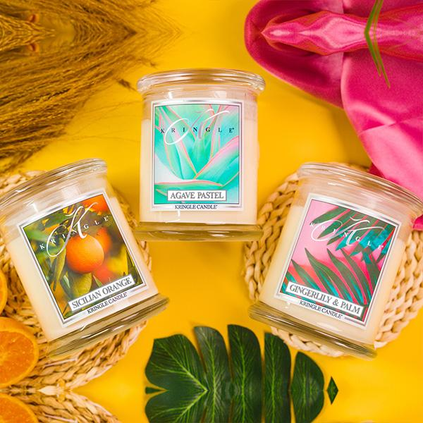 Kringle Candles Medium Jars | נר קרינגל צנצנת בינונית | Kringle Candle ...