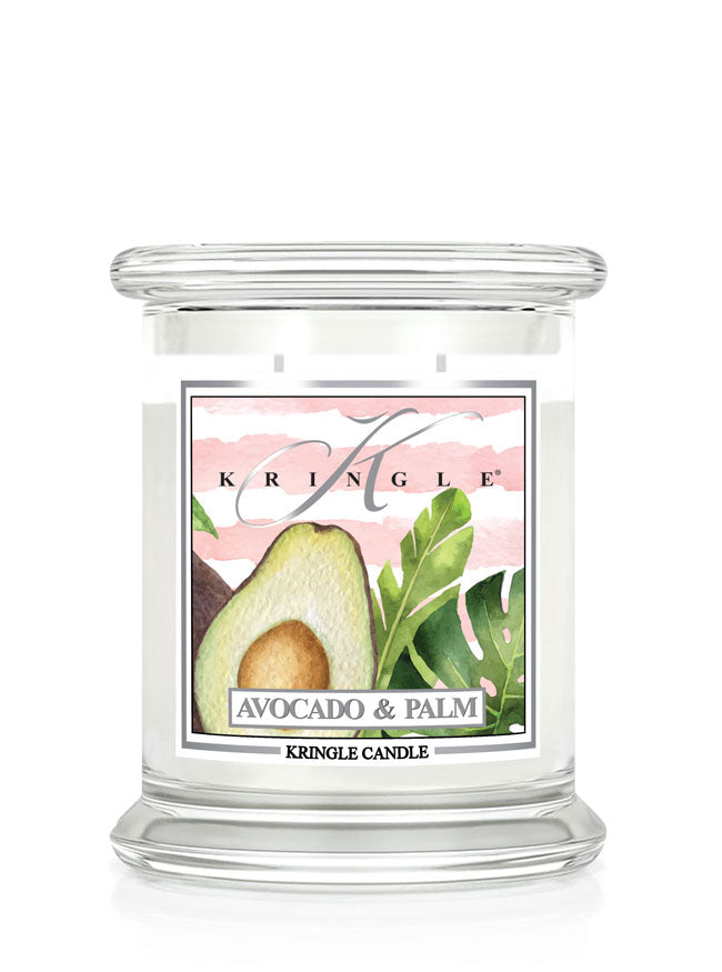 Avocado & Palm | Soy Candle | Kringle Candle Israel