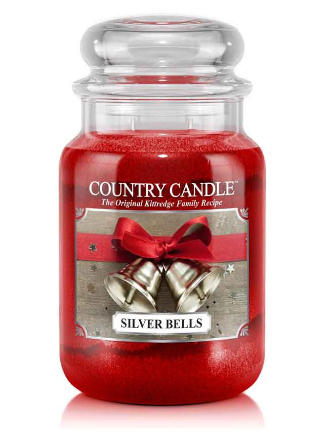 Silver Bells Large Jar Candle | Kringle Candle Israel